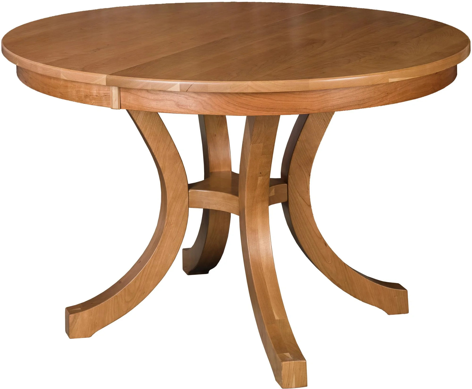 Amish Impressions by Fusion Designs Charleston CNTB4848 48" Round Single Pedestal Table ...